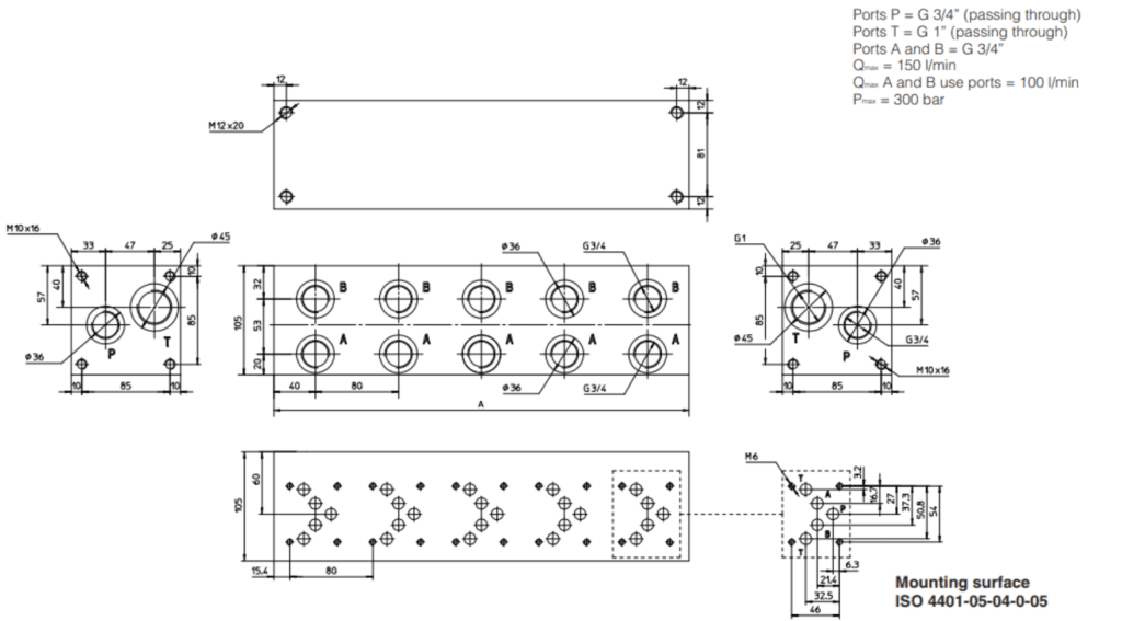 BLOQUE NG10 SALIDA LATERAL SIN LIMITADORA - Cohimar